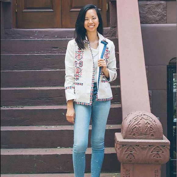 Max Studio | Jackets & Coats | Max Studio Londons Striped Jacket | Poshmark